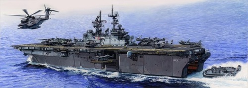 Trumpeter 05615 USS Iwo Jima LHD-7 Amphibious Assault Ship