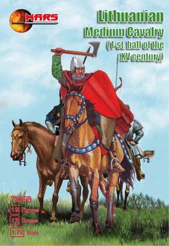 Mars 72058 Lithuanian Medium Cavalry of the 1st half 15th Century (12 figures)