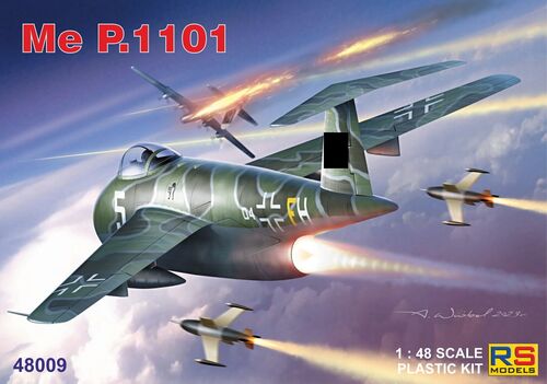 RS Models 48009 Messerschmitt Me P.1101