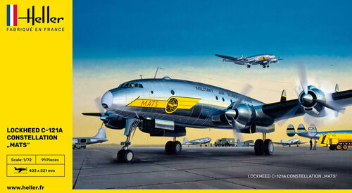 Heller 80382 Lockheed C-121A Constellation 'Mats'