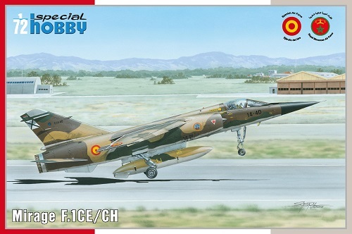 Special Hobby 72289 Dassault Mirage F.1CE/CH Re-edition