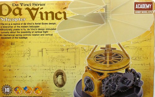 Academy 18159 Da Vinci Helicopter