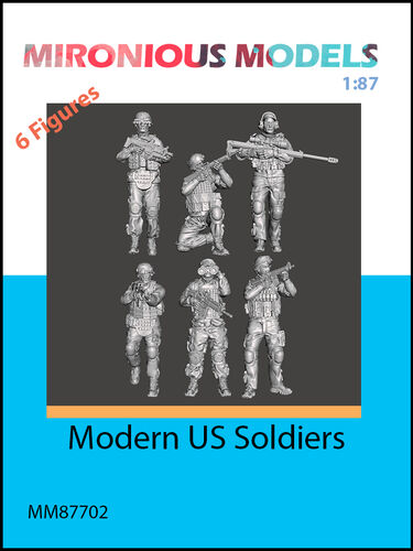 Mironious Models 87702 Modern US Soldiers