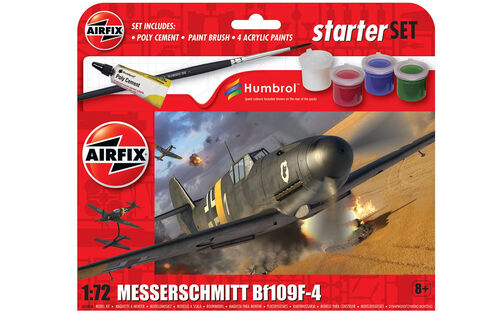 Airfix 55014 Messerschmitt Bf-109 F-4 (New Tooling)