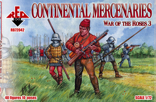 Red Box 72042 Continental Mercenaries (War of the Roses 3)