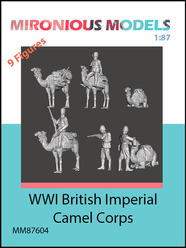 Mironious Models 87604 WWI British Imperial Camel Corps