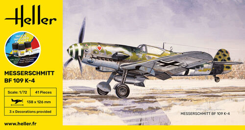Heller 56229 Messerschmitt Bf 109 K-4 - Starter Set