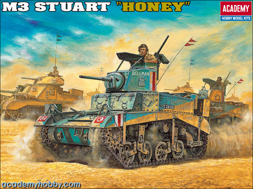 Academy 13270 British M3 Stuart [HONEY]