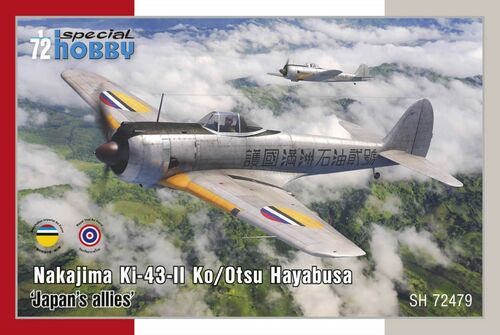Special Hobby 72479 Nakajima Ki-43-II Ko/Otsu Hayabusa ‘Japan's allies’