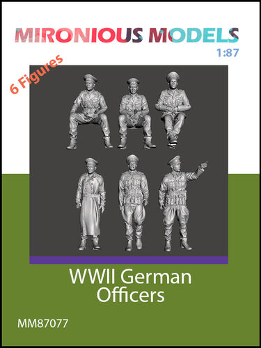 Mironious Models 87077 WWII German Officers