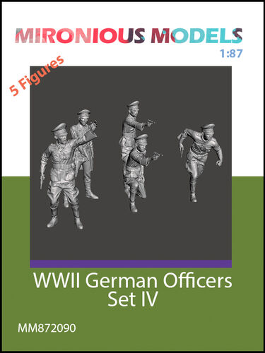 Mironious Models 87090 WWII German Officers Set IV