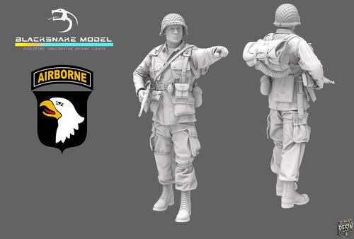 BlackSnake Model ST-06 US WWII 101st Airborne - Soldier 6 (1 figure)