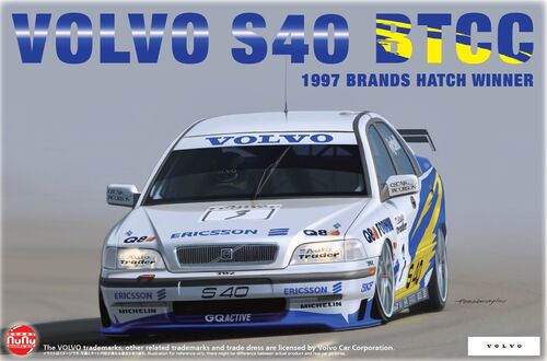 Nunu Model Kit 24034 Volvo S40 BTCC 1997 Brands Hatch Winner