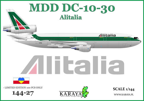 KARAYA 144-27 MDD DC-10-30 Alitalia