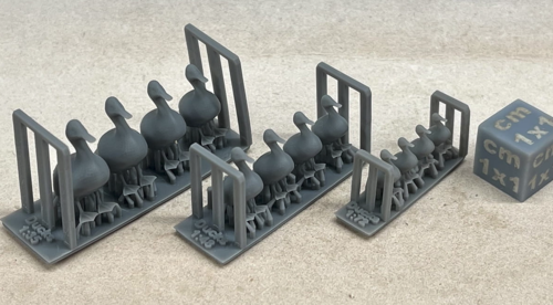 EMP3D 72130503 Kaczki - 4 sztuki