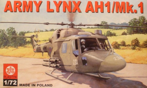 Plastyk 020 Westland LYNX AH1/Mk.1 (British Army)