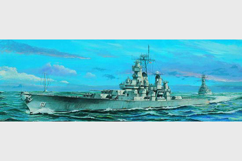 Trumpeter 05701 US Battleship BB-61 Iowa 1984 Modern