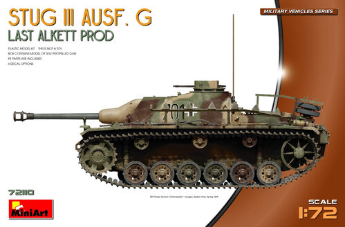 MiniArt 72110 StuG III Ausf. G Last Alkett Production