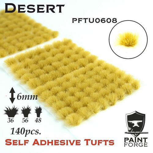 Paint Forge PFTU0608 Desert Grass Tufts 6mm