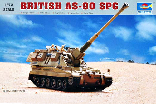 Trumpeter 07221 British AS-90 SPG