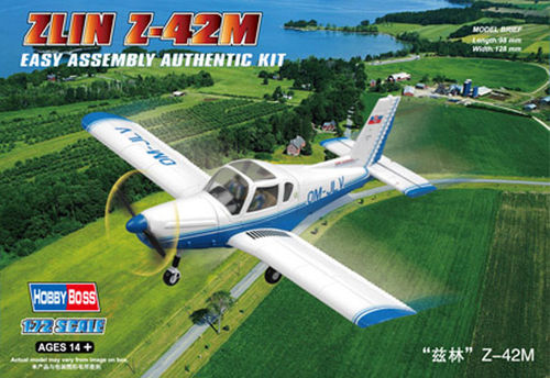 Hobby Boss 80231 Czechoslovakian trainer airplane Zlin Z-42M