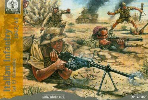 Waterloo 1815 AP006 Italian Infantry (El Alamein)