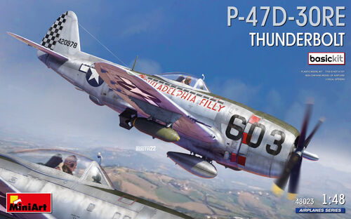MiniArt 48023 P-47D-30RE Thunderbolt - Basic Kit