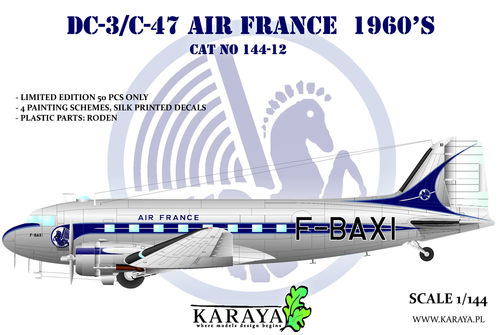 KARAYA 144-12 DC-3 Air France