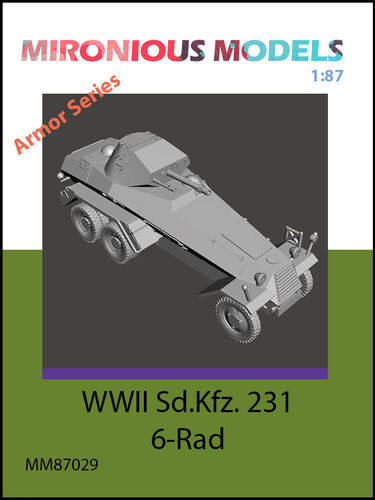 Mironious Models 87029 WWII Sd.Kfz. 231 6-Rad