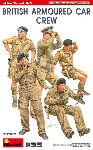 MiniArt 35387 British Armoured Car Crew - Special Edition