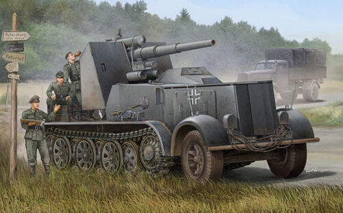 Trumpeter 01585 German 8.8cm Flak 18 Selbstfahrlafette