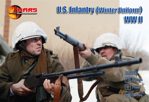 Mars 32039 US WWII Infantry in winter uniforms