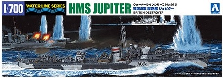 Aoshima 05767 HMS Jupiter British Destroyer