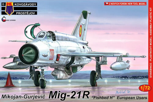 Kovozavody Prostejov 72086 Mikojan-Gurjevič MiG-21R 'Fishbed H' European Users