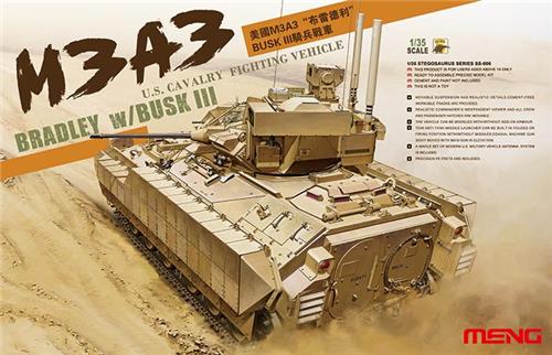Meng Model SS006 M3A3 Bradley w/BUSK III