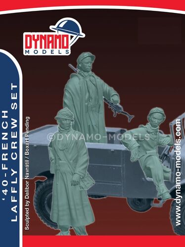 Dynamo-Models 48050 '40-French - Laffly Crew Set