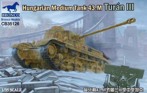 Bronco CB35126 Hungarian Medium Tank 43.M Turan III