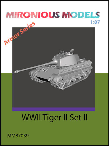 Mironious Models 87039 WWII Tiger II Set II