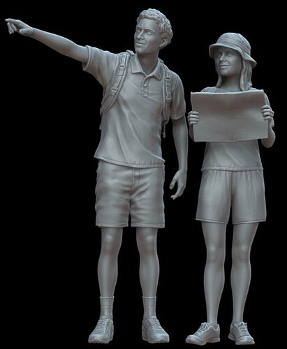 White Stork Miniatures F72141 The Tourists