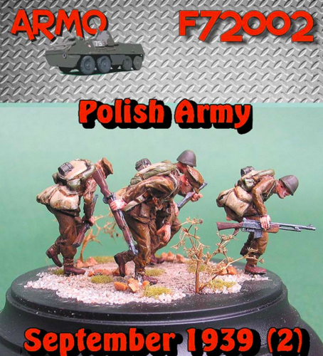 Tank Models Hobby Shop ARMOF72002 Piechota Polska Wrzesień 1939 "Do Ataku!" Set. 2