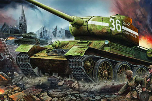Trumpeter 00902 T-34/85 Model 1944 Factory No 183
