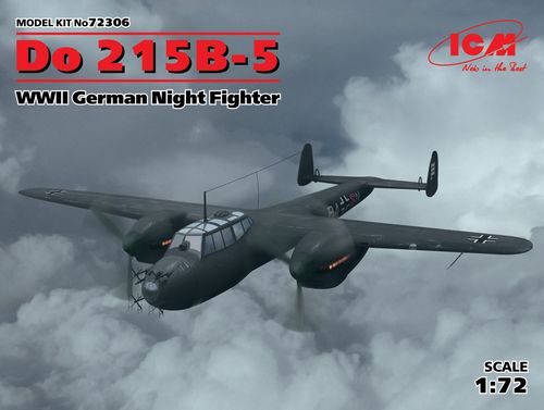 ICM 72306 Do 215B-5, WWII German Night Fighter