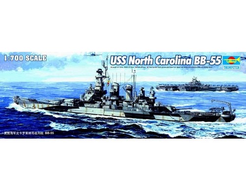 Trumpeter 05734 USS North Carolina BB-55