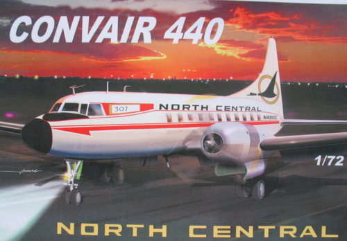 Mach2 GP055 Convair 440 North Central