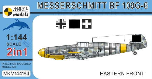 Mark I Models 144184 Messerschmitt Bf-109 G-6 - Eastern Front (2in1 Kit)