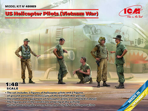 ICM 48089 US Helicopter Pilots (Vietnam War)
