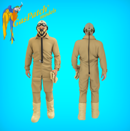 Gaspatch Models 22-72265 Me 163 Pilot