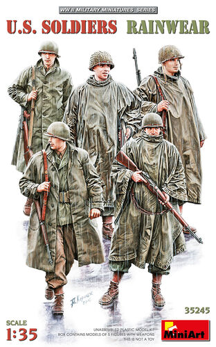 MiniArt 35245 U.S. Soldiers Rainwear
