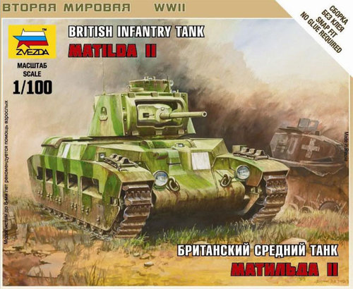 Zvezda 6171 British Infantry Tank Matilda II