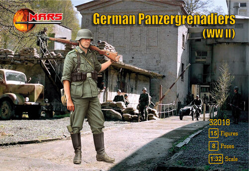 Mars 32018 German WWII Panzergrenadiers